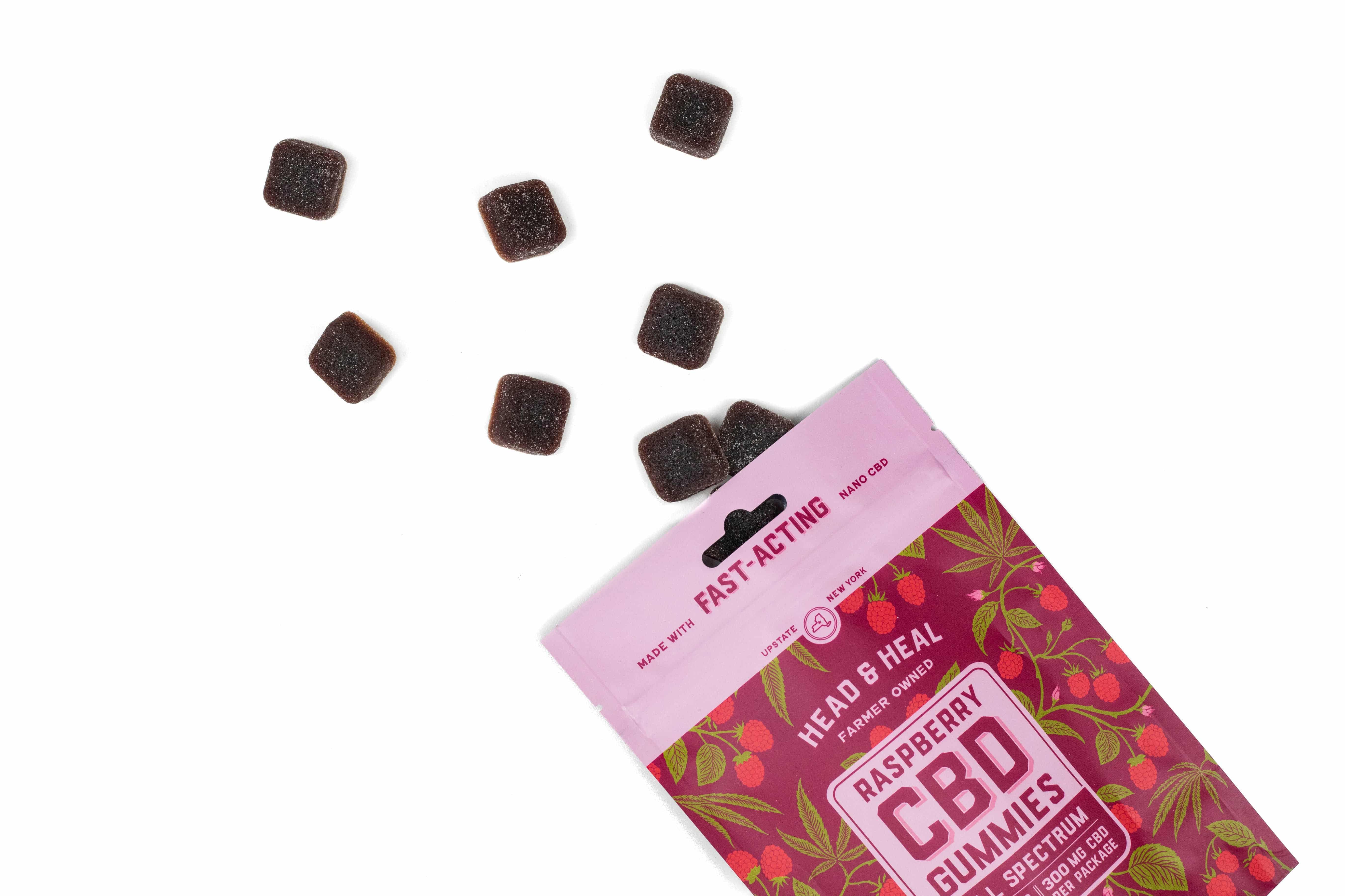 Raspberry CBD Gummies | Head & Heal